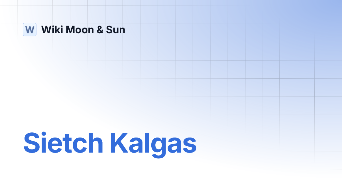 Sietch Kalgas | Wiki Moon & Sun